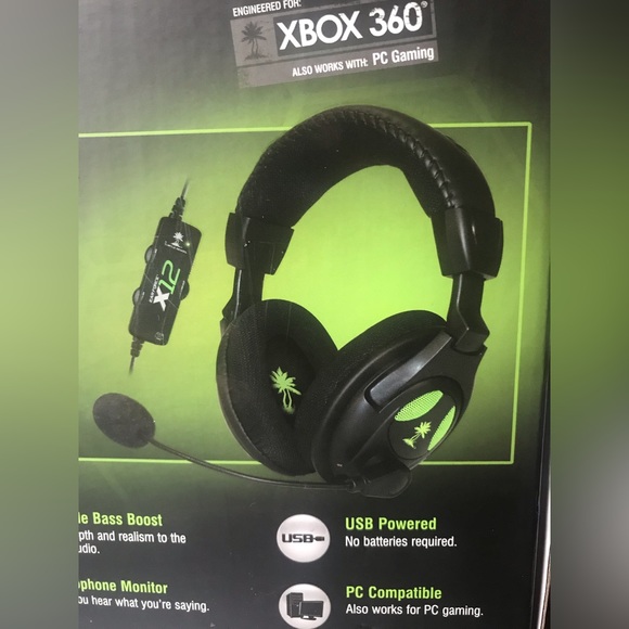 Turtle Beach | Games | Turtle Beach Ear Force X2 Xbox 36 Amplified ...